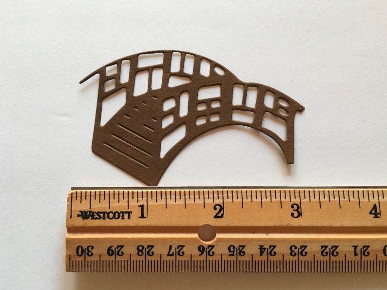 Bridge Die Cut Embellishment for Scrapbooking, Card Making, Card Front ...