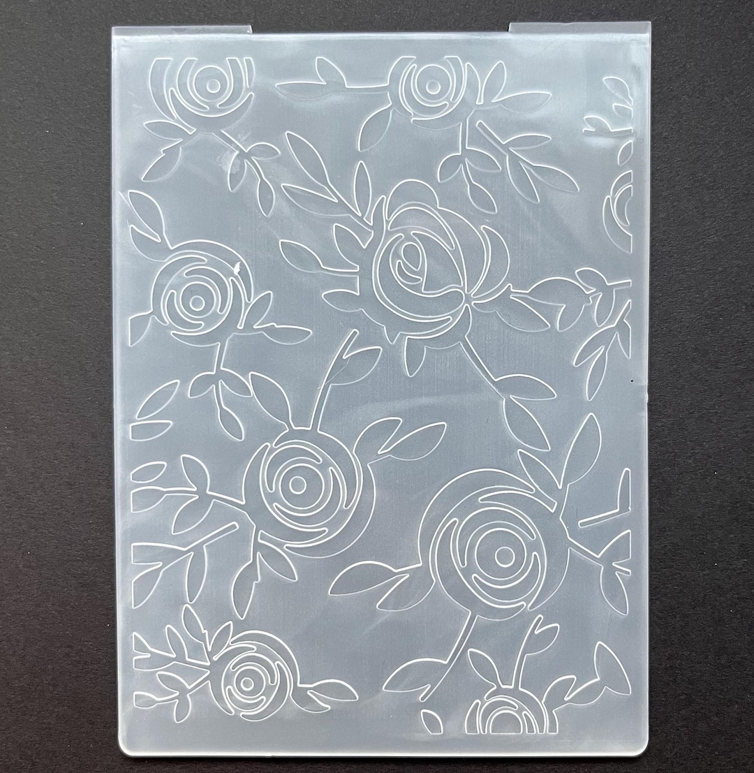 Flower Embossing Folder for Card Making, Scrapbooking, Junk Journaling ...