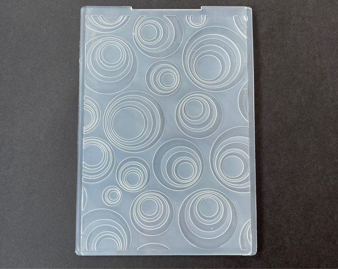 5 X 7 Circles Embossing Folder for Card Making & Scrapbooking, Birthday ...