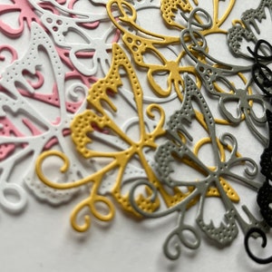 Butterfly Paper Die Cut, Butterfly Paper Cut Outs, for Scrapbooking and ...