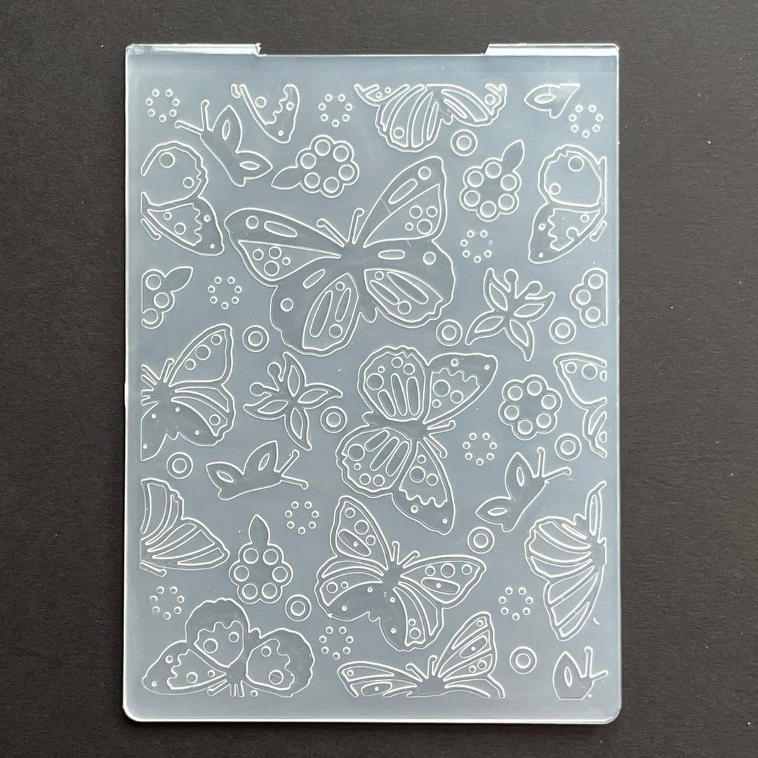 Butterfly Embossing Folder for Card Making Scrapbooking - Etsy