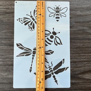 Reusable Plastic Mylar Insects Stencil Pattern / Art Stencil / Craft Stencil / Paint Stencils ...