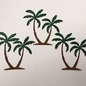 Palm Tree Paper Die Cut Embellishment ~ Scrapbooking ~ Card Making ...