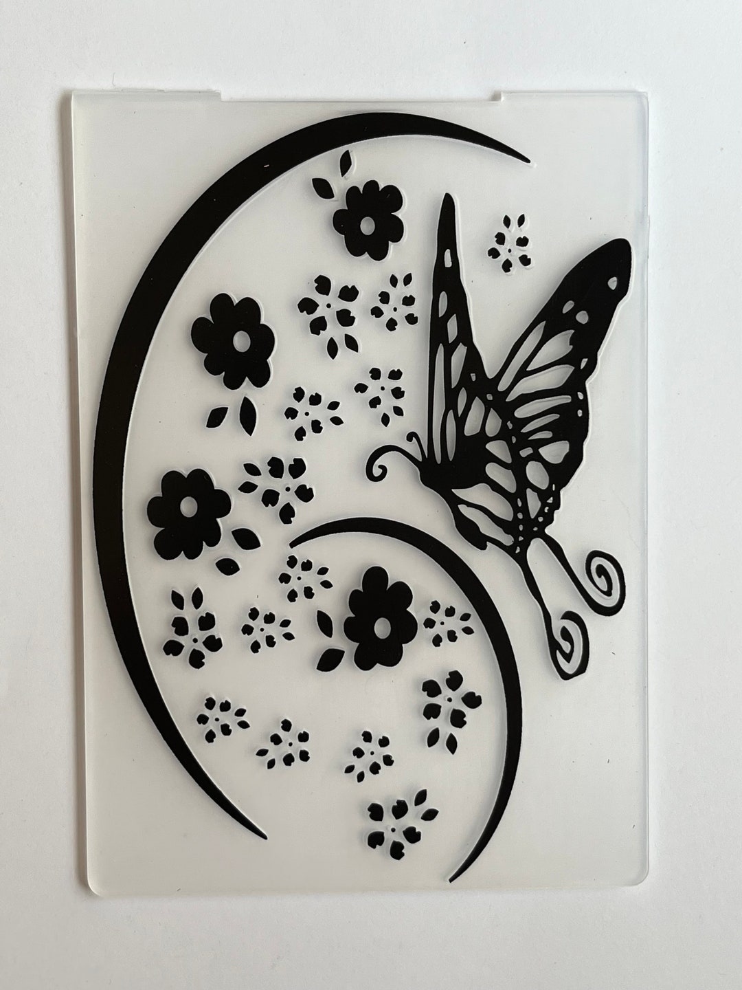 Flower Butterfly Embossing Folder for Card Making Scrapbooking - Etsy