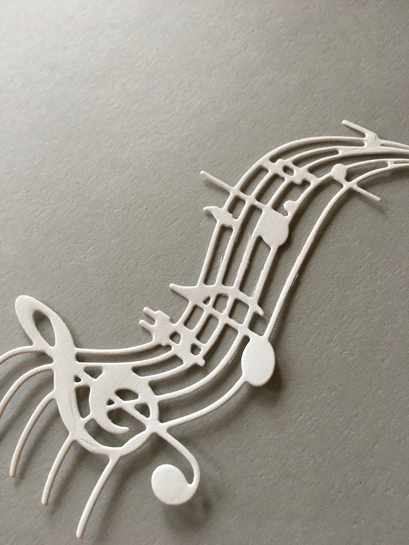 Music Note Die Cut Embellishment for Scrapbooking & Card Making ~ Party ...