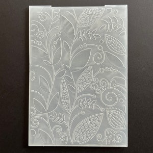 5 X 7 Leaf Vine Embossing Folder for Card Making & Scrapbooking ...
