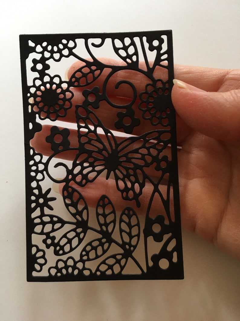 Butterfly Paper Die Cut Butterfly Paper Cut Out Card Fronts | Etsy