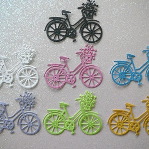 Paper Bicycle Die Cut Embellishment for Scrapbooking, Card Making ...
