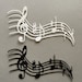 Music Note Die Cut Embellishment for Scrapbooking & Card Making ~ Party ...