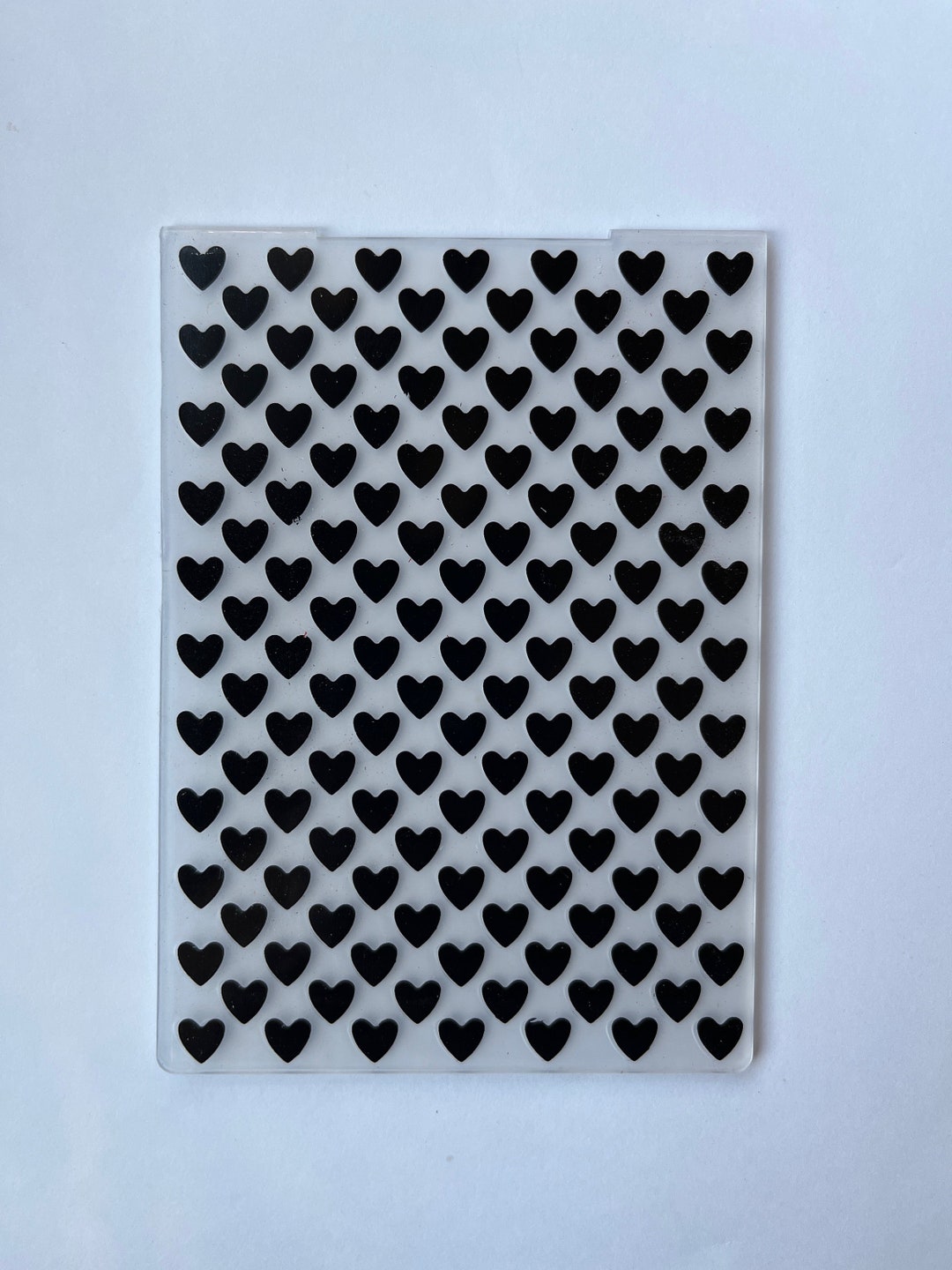 Valetine's Hearts Embossing Folder, Birthday Embossing Folder, for Card ...
