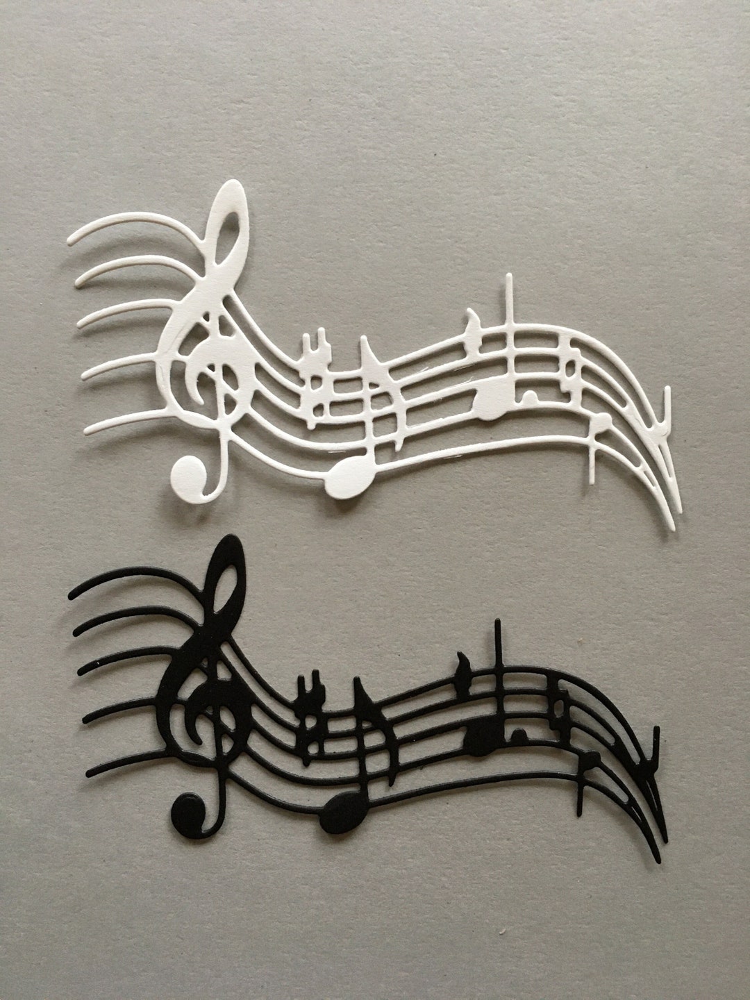 Music Note Die Cut Embellishment for Scrapbooking & Card Making ~ Party ...