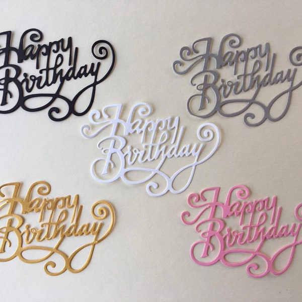 Happy Birthday Card Front - Etsy