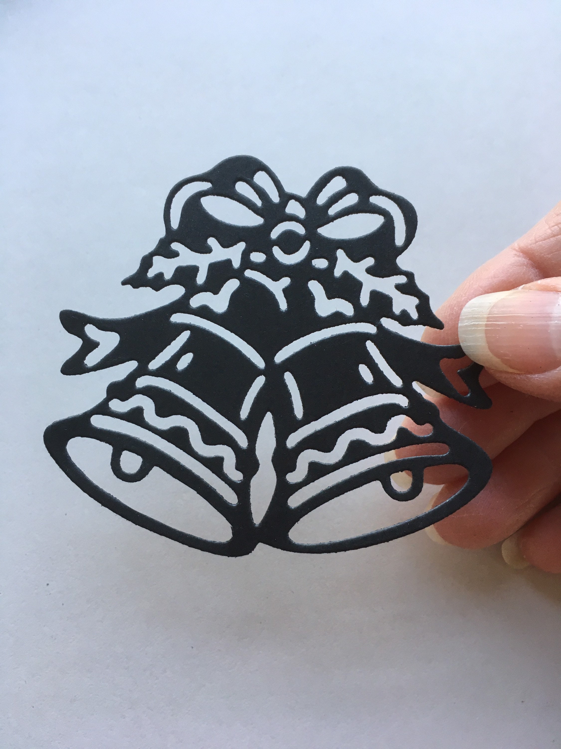 Bell Die Cut Embellishment for Scrapbooking Card Making - Etsy UK