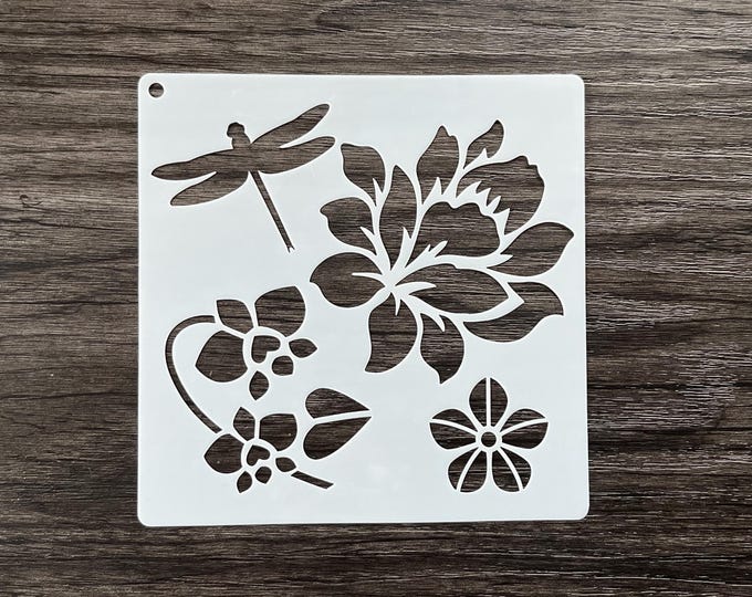 Flower Mandala Stencil Pattern / Reusable Stencils / Art Stencil ...