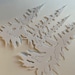 Pine Tree Paper Die Cuts, Card Front, Tree Cut Outs, for Card Making ...