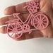 Paper Bicycle Die Cut Embellishment for Scrapbooking, Card Making ...
