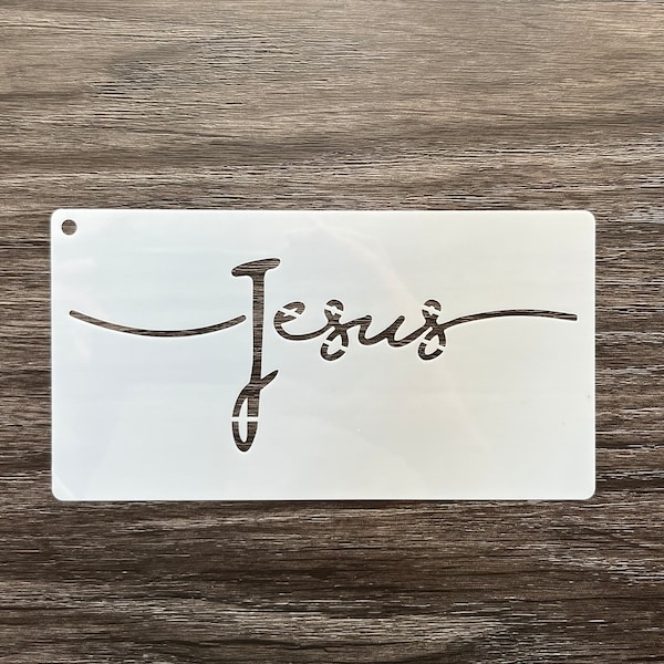 Jesus Paint Stencil - Etsy