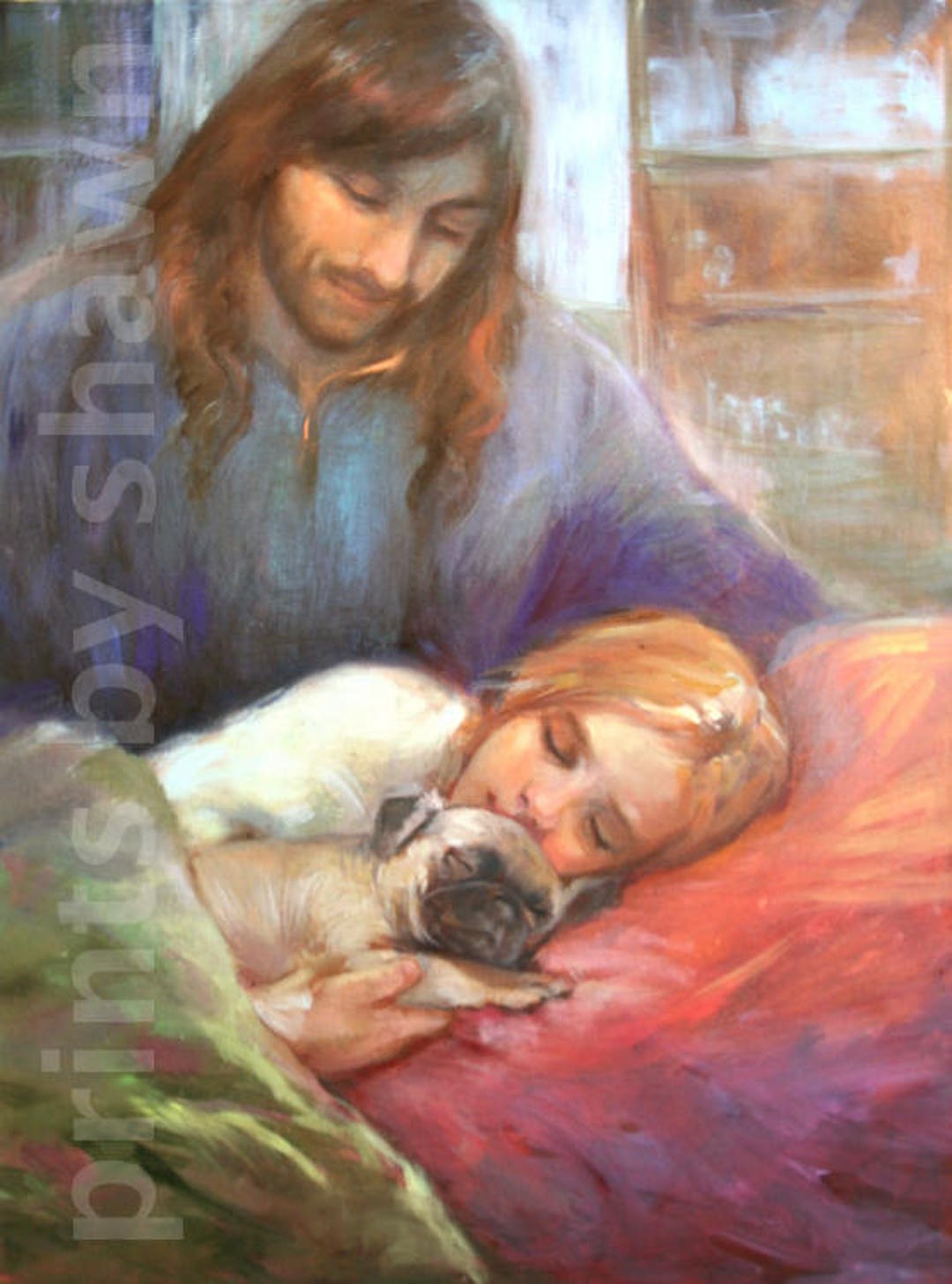 Pug Puppy With Child - Etsy