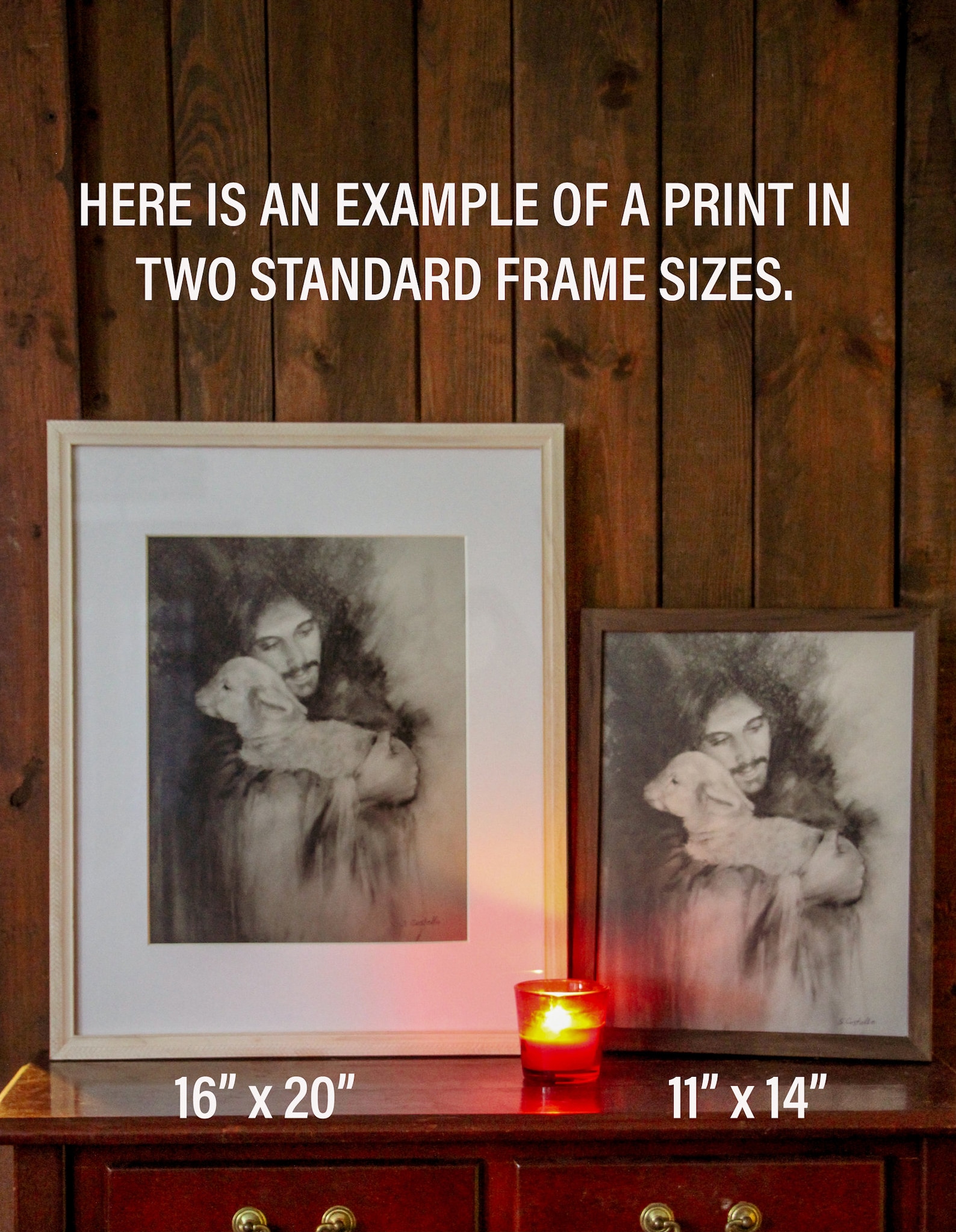 Unique Art Print With Dog and Jesus Hugging Dog Print White - Etsy