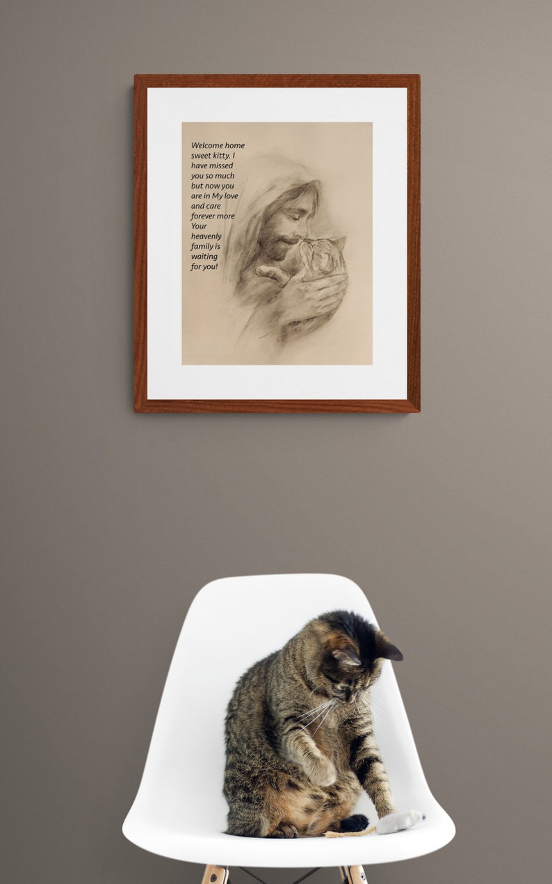 Welcome Home Kitty 8x10 - Etsy