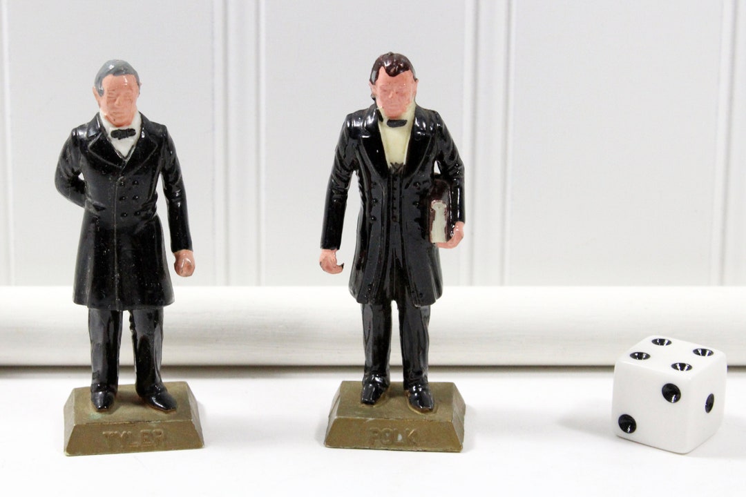 Two Marx Toy Presidents; John Tyler and James K. Polk - Etsy
