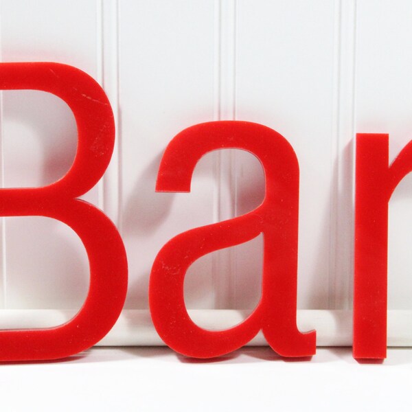 Acrylic Letters - Etsy