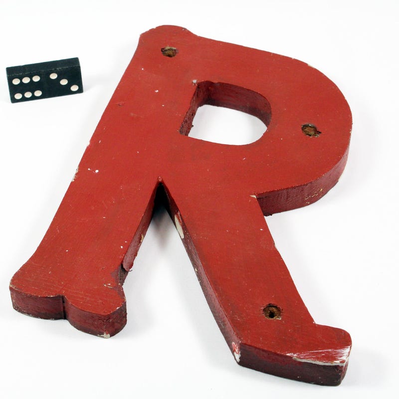 Wooden Letter R - Etsy