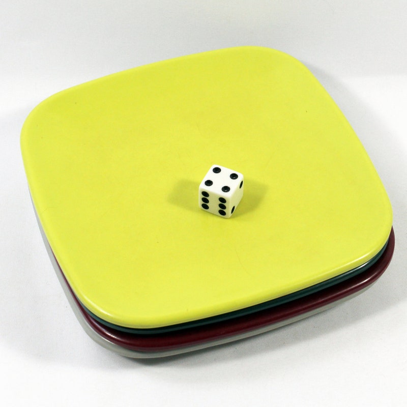 Vintage Square Plate - Etsy