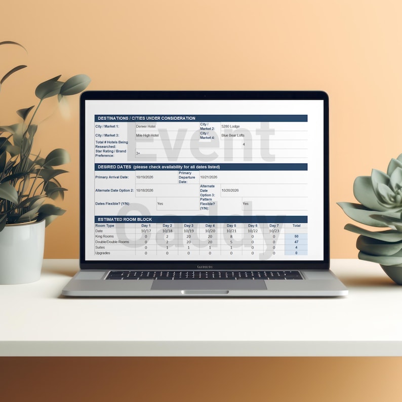 Hotel Request for Proposal (RFP) Template - Etsy Australia