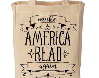 Make America Read Again - Etsy