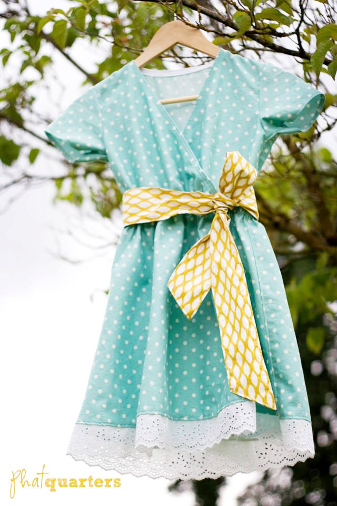 WRAP DRESS PATTERN for Kids - Etsy