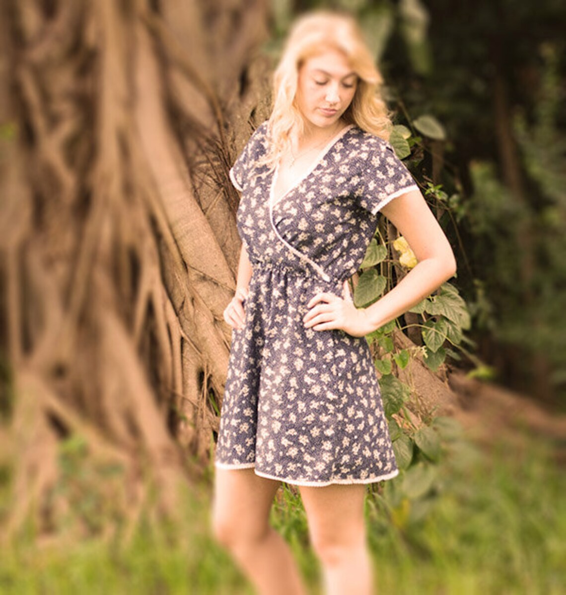 WRAP DRESS PATTERN - Etsy