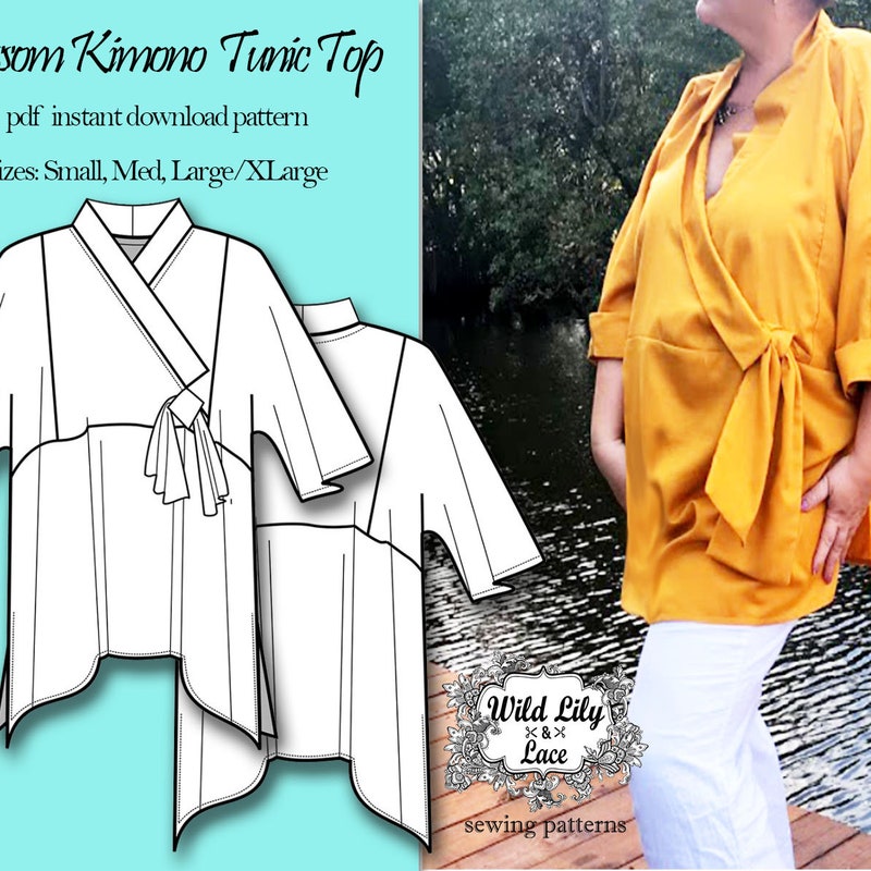 Tunic Sewing Pattern - Etsy