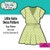 WRAP DRESS PATTERN for Kids - Etsy