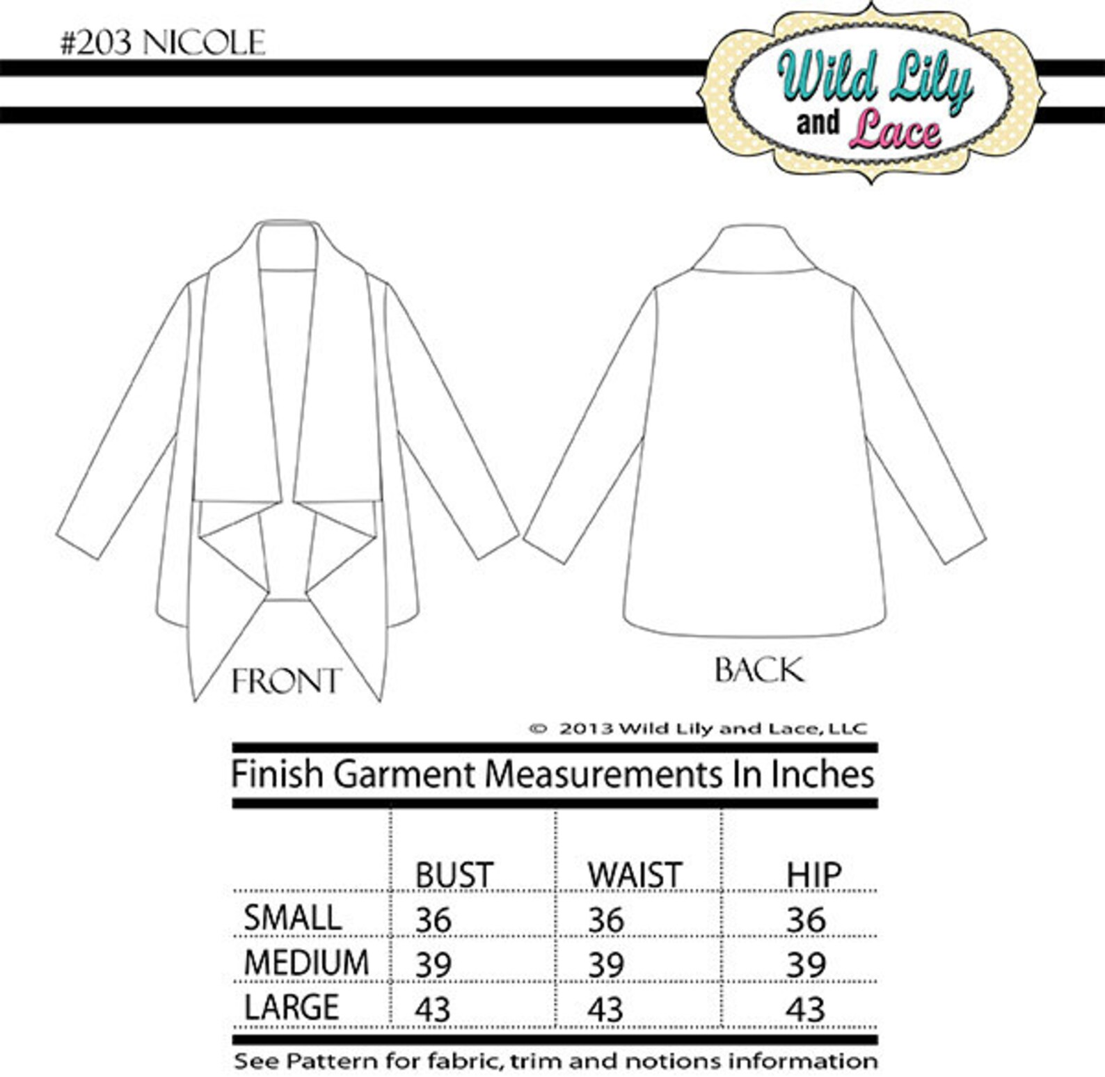 NAVAJO JACKET Patternsewing Patterneasy Jacket Pattern Boho - Etsy