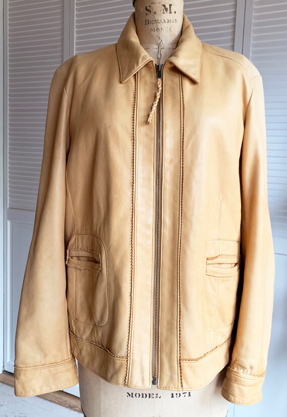 1980s Chamois Leather Jacket - Gem