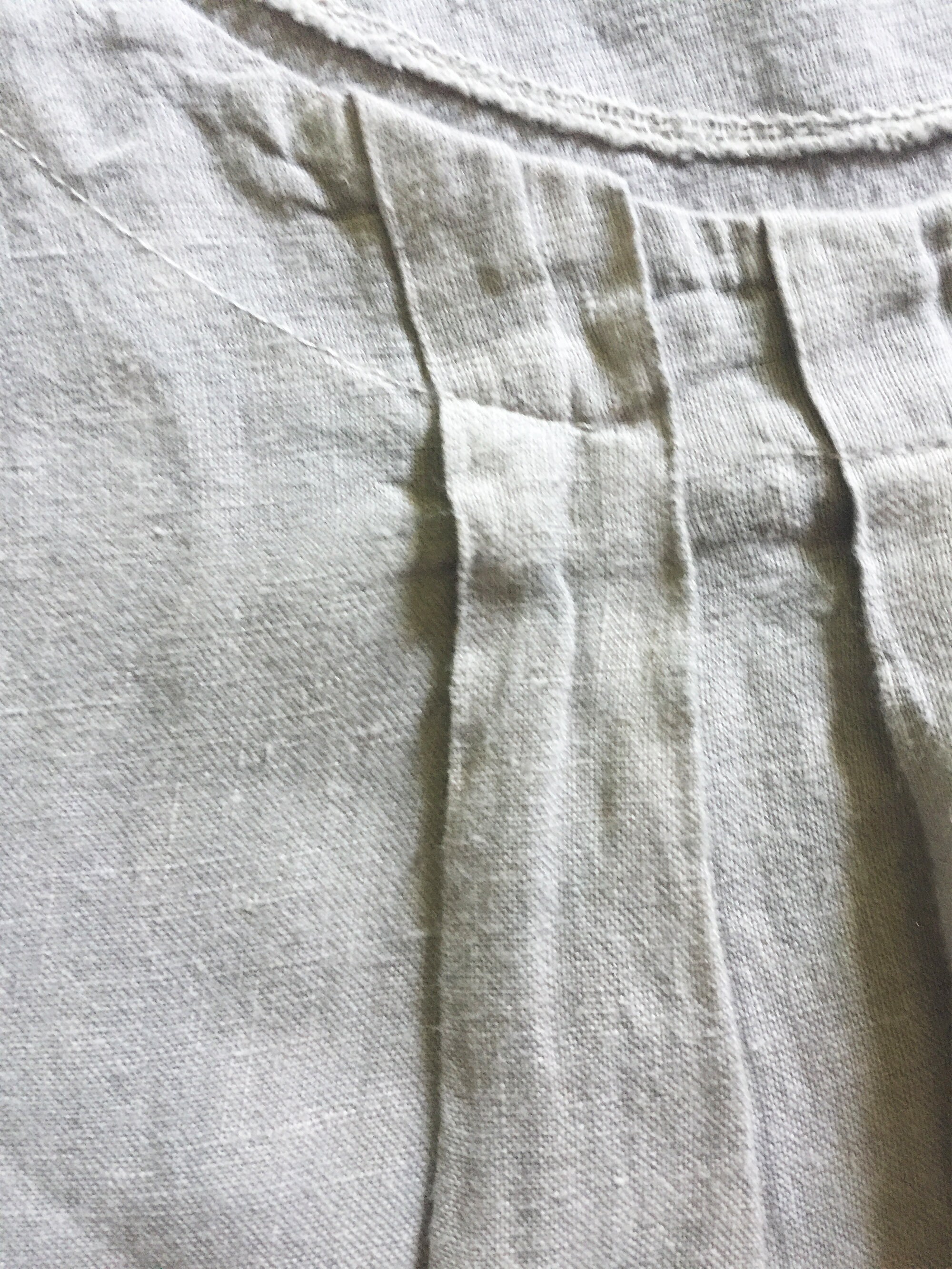Vintage Natural Washed Linen Shift Italy Minimalist - Etsy