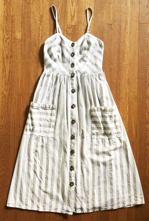 Vintage cotton button front - Gem