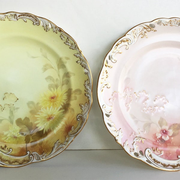 Antique Crescent Plates - Etsy