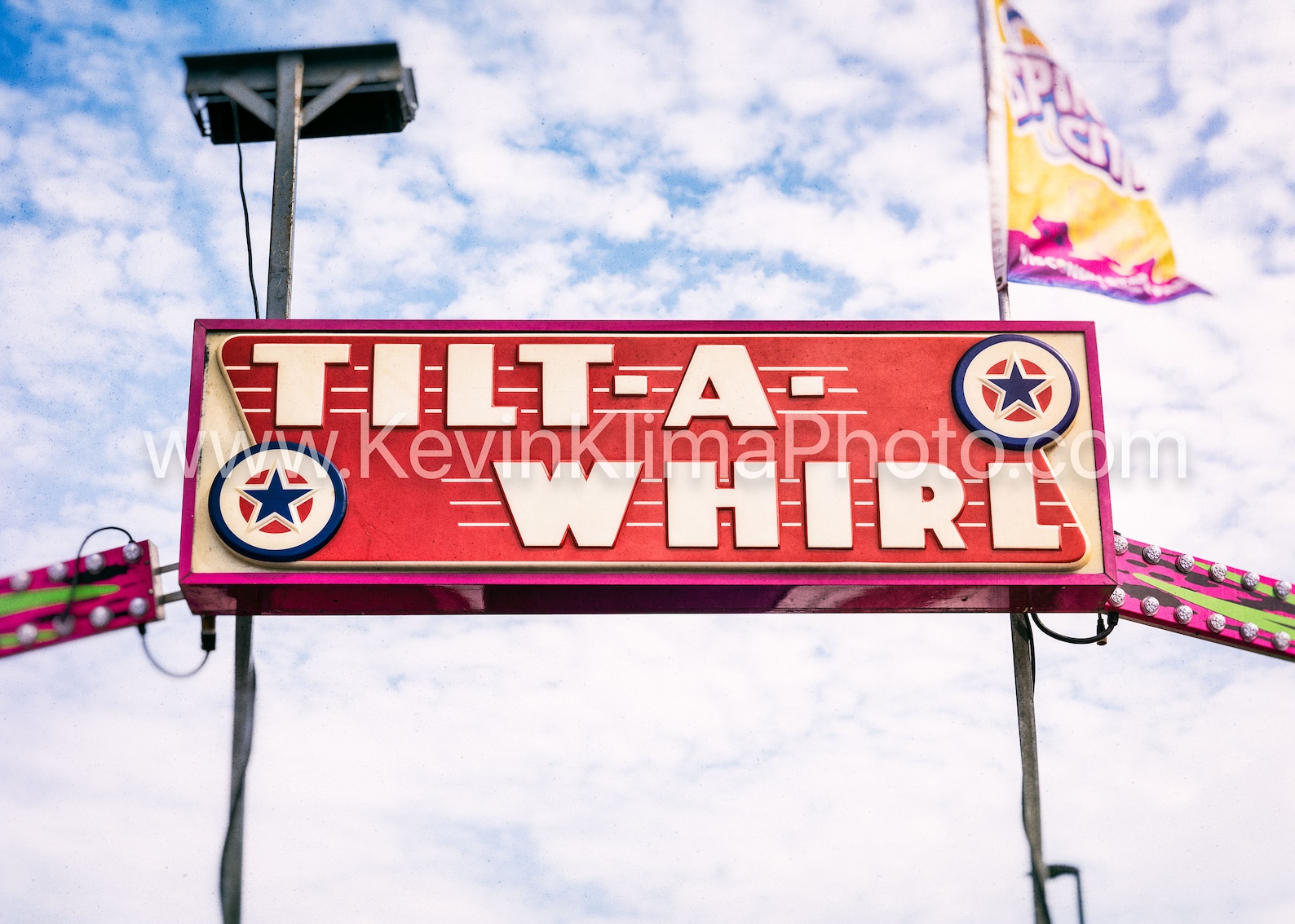 TILT-A-WHIRL - Unframed Photography Print - Bright Colorful Decor ...