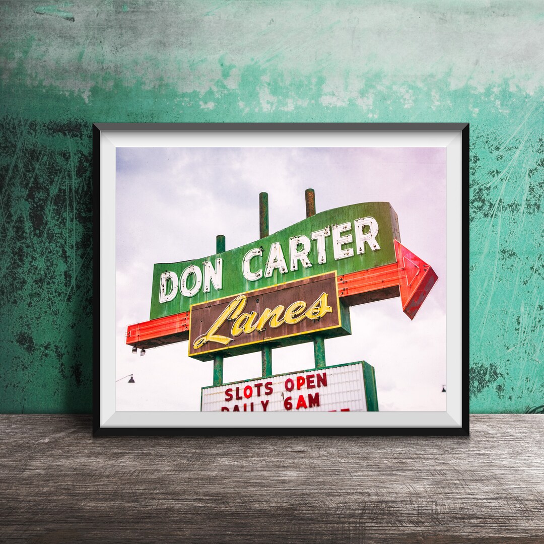 DON CARTER LANES Bowling Alley, Rockford Photography - Original ...