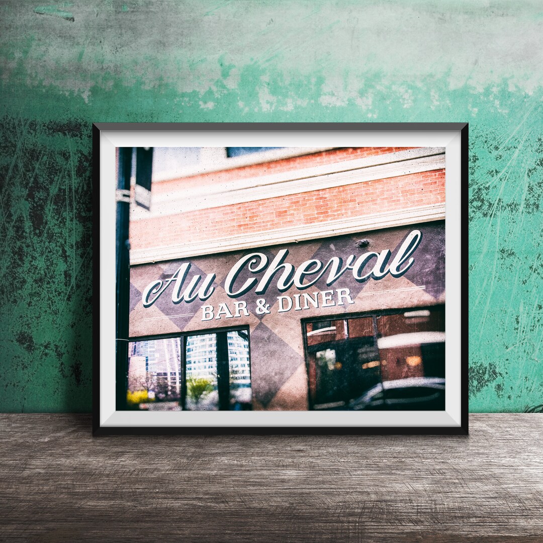 Au Cheval Bar & Diner, Chicago - Unframed Photography Print - Kitchen ...