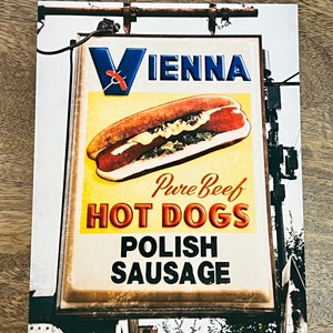 Vienna Beef Hot Dogs, Polish Sausage - Kitchen Art - Chicago Style Hot ...