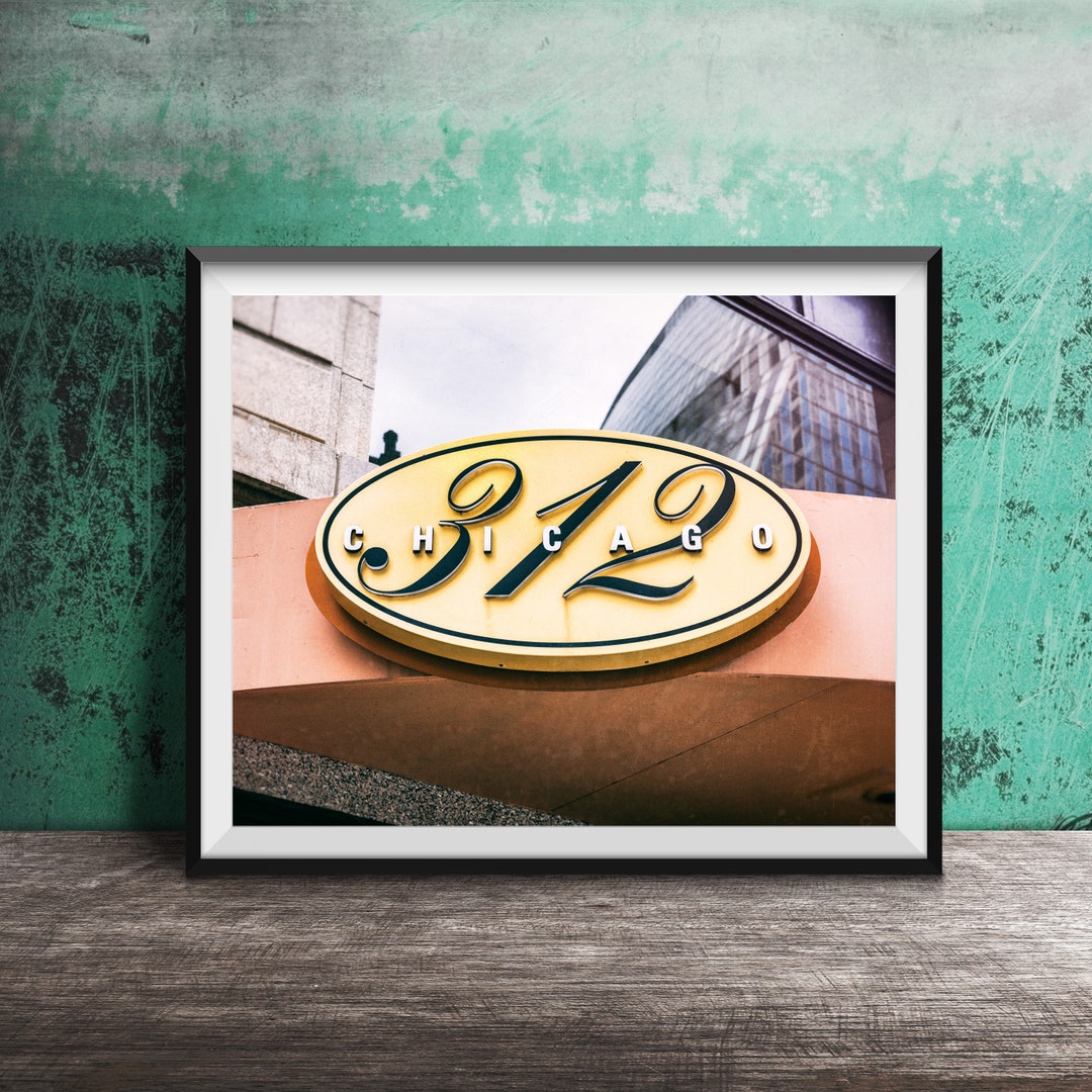312 CHICAGO Unframed Photography Print Downtown Chicago Loop Restaurant ...