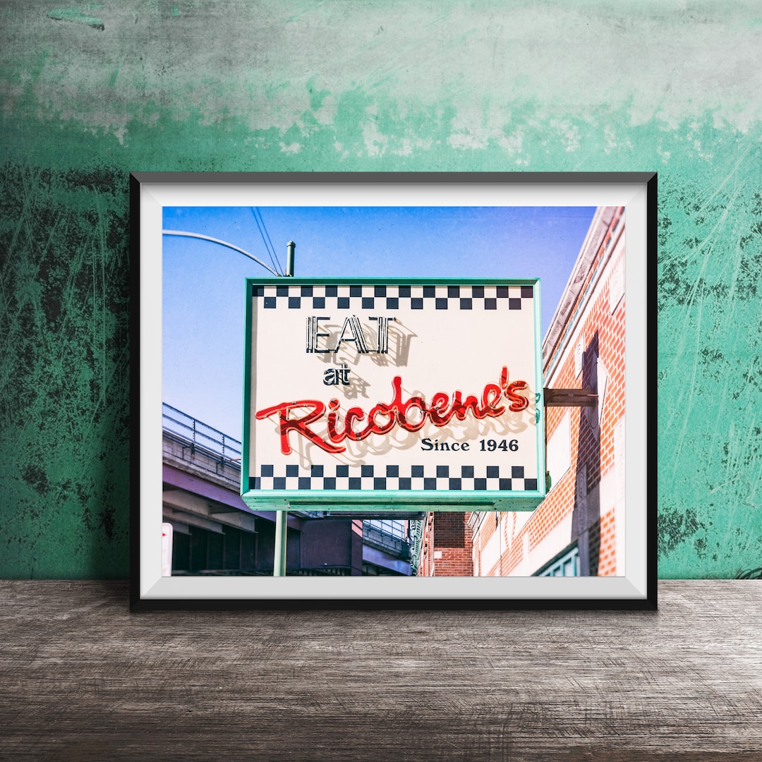 RICOBENE'S CHICAGO, Unframed Photography Print - Pilsen, Bridgeport ...