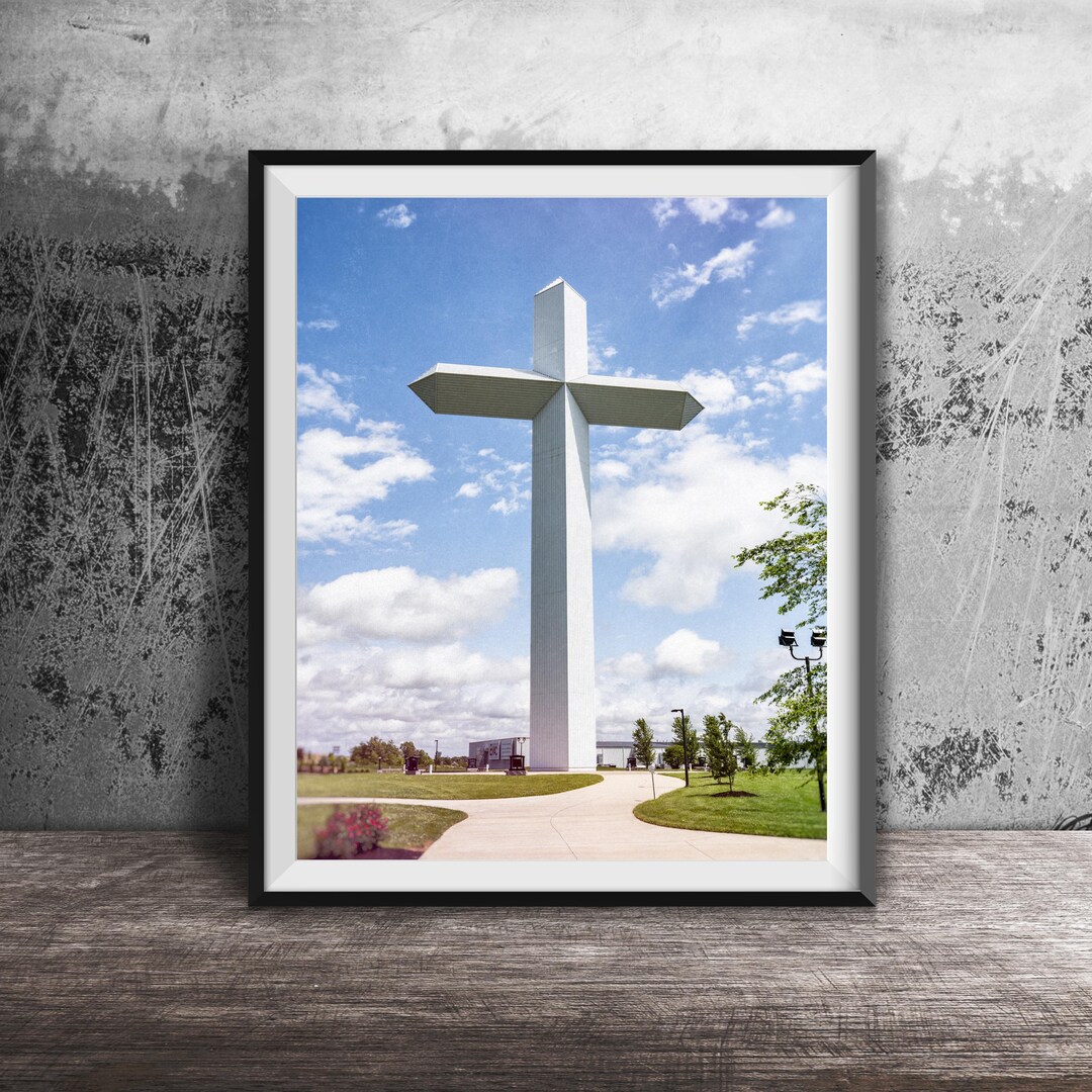 HOLY CROSS - Unframed Photography Print - Religious Church Decor ...