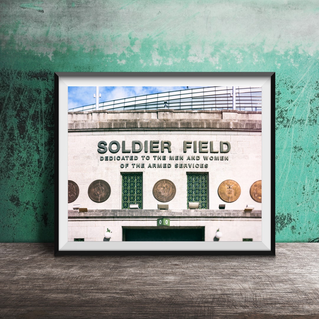 SOLDIER FIELD - Chicago Photography Print - Unframed Wall Art ...