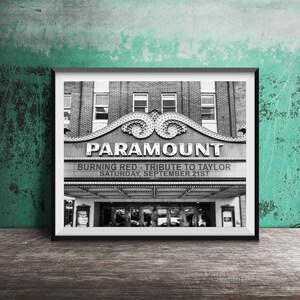 PARAMOUNT THEATRE, Cedar Rapids - Unframed Photography Print - IOWA ...