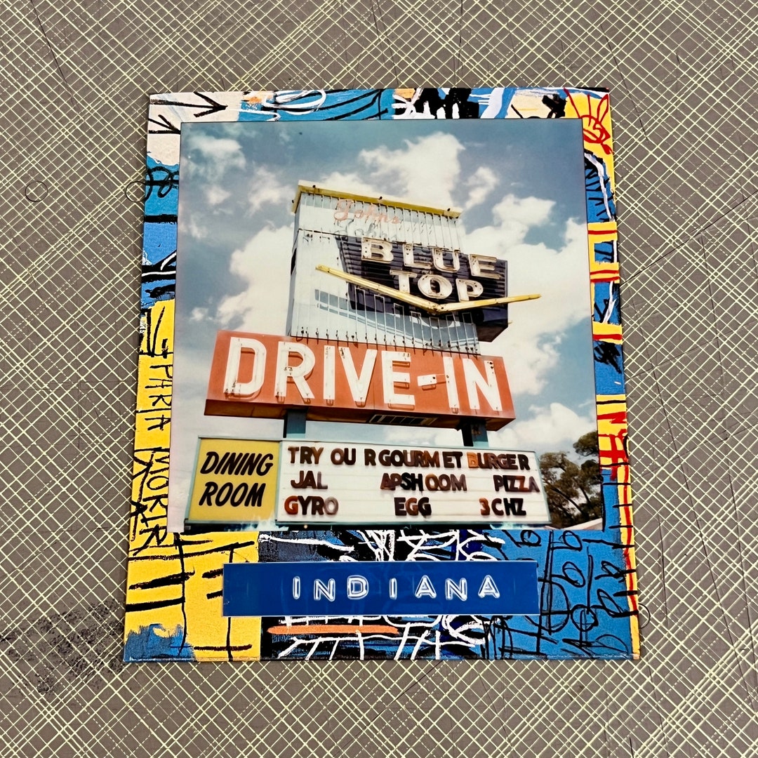 BLUE TOP Drive-in, Highland, Indiana Limited Edition Original Polaroid ...