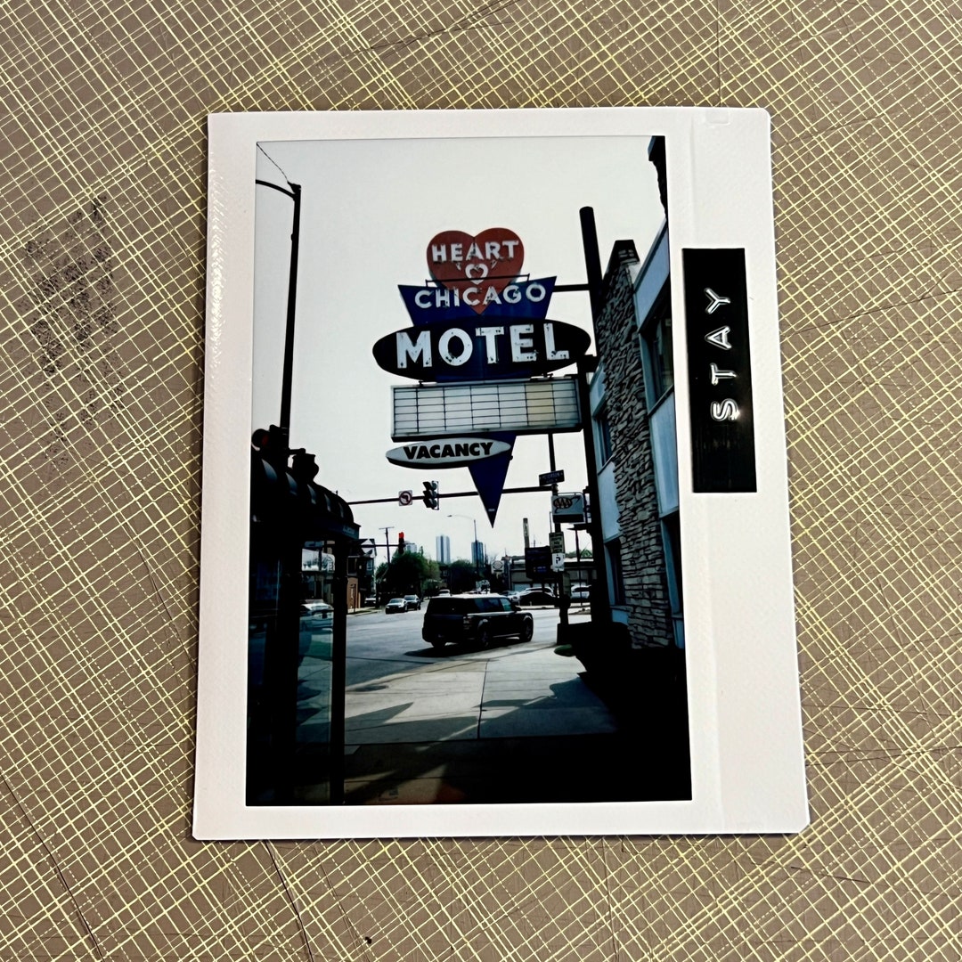 HEART O CHICAGO Motel Limited Edition Original Instant Film 1/1 ...